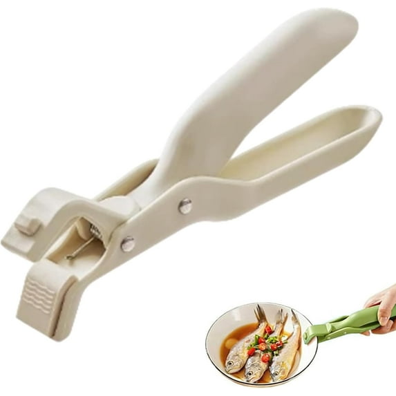 Hot Plate Grippers, Silicone Hot Plate Gripper Tongs,Multi-Purpose Anti ...