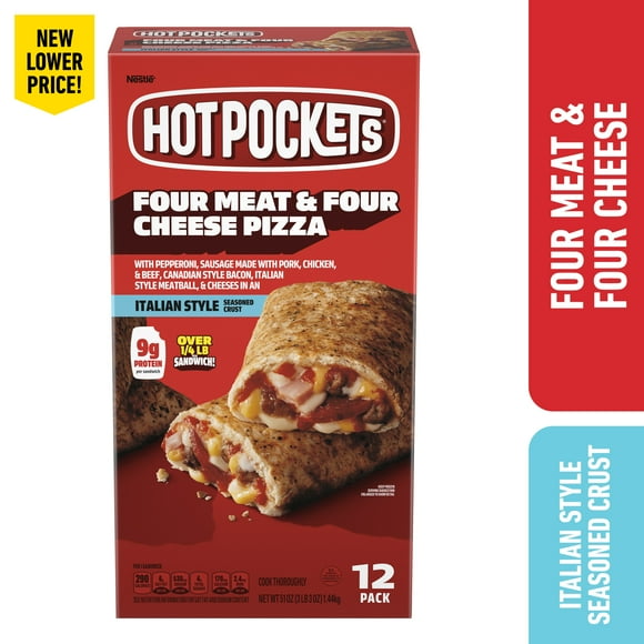 Hot Pocket 12 Pack College Snacks And Drinks
