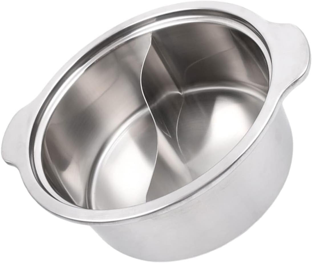 Hot Pot Divider 16cm Hotpot Pan Made of Stainless Steel Kitchen Gadget ...