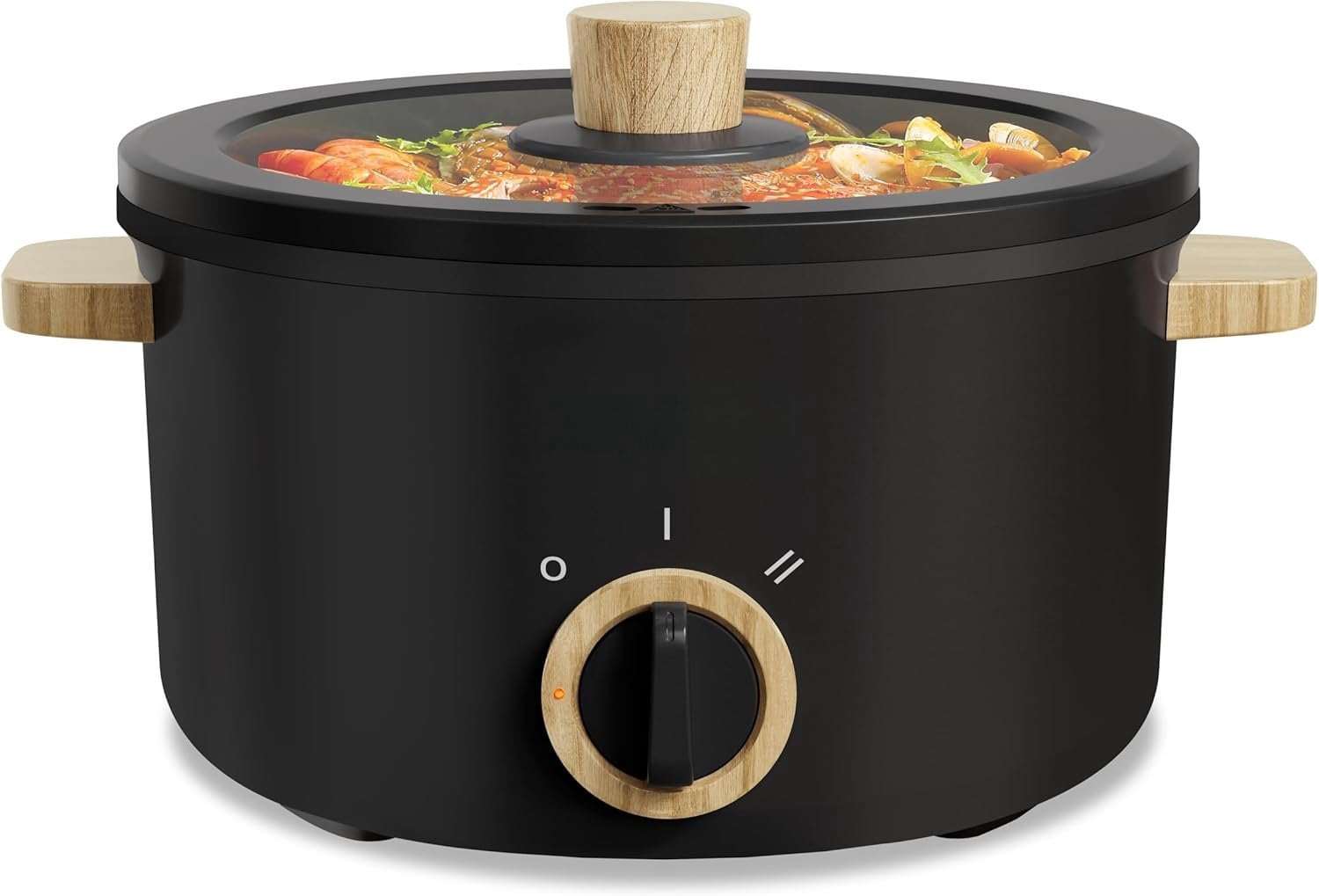 Hot Pot Electric, 2.5L Portable Electric Pot with Non-Stick Coating ...