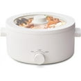 Hot Pot Electric, 3L Portable Electric Pot with Ceramic Non-stick ...