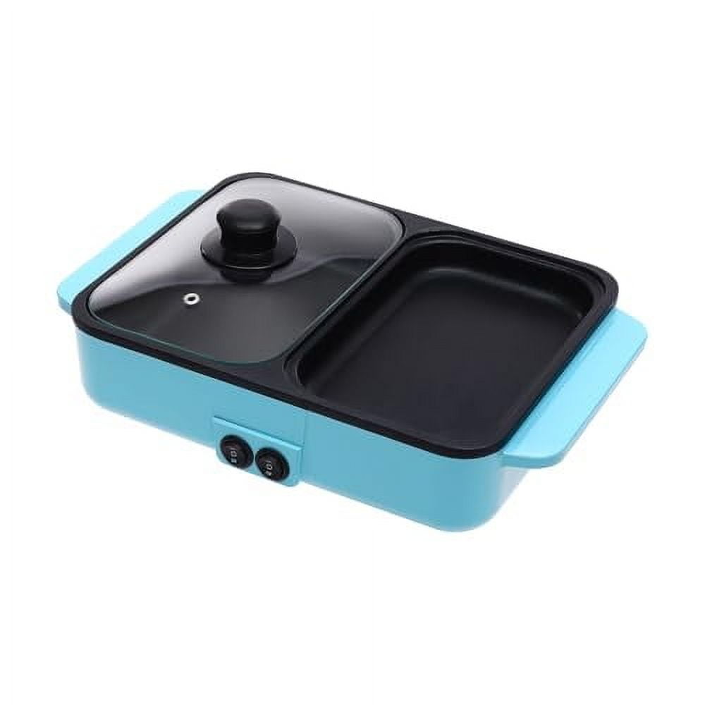 Hot Pot Electric with Grill, 2 in 1 Indoor Non-Stick Electric Hot Pot ...