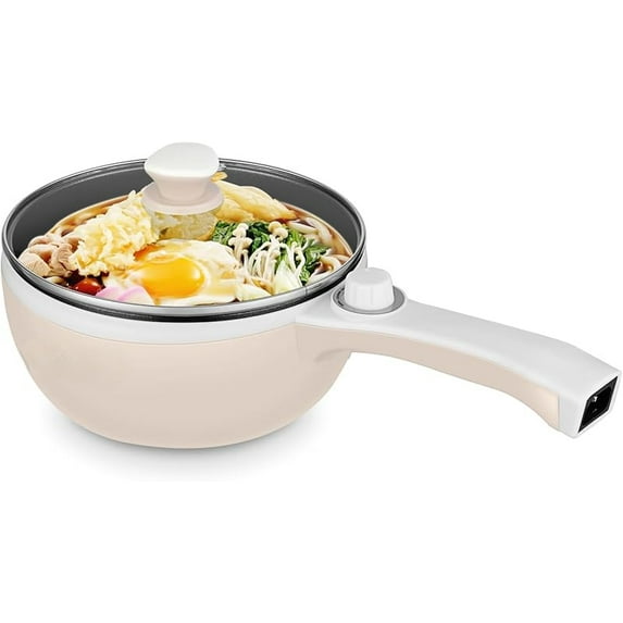 Hot Pot Electric Upgraded, Non-Stick Sauté Pan, Rapid Noodles Electric ...
