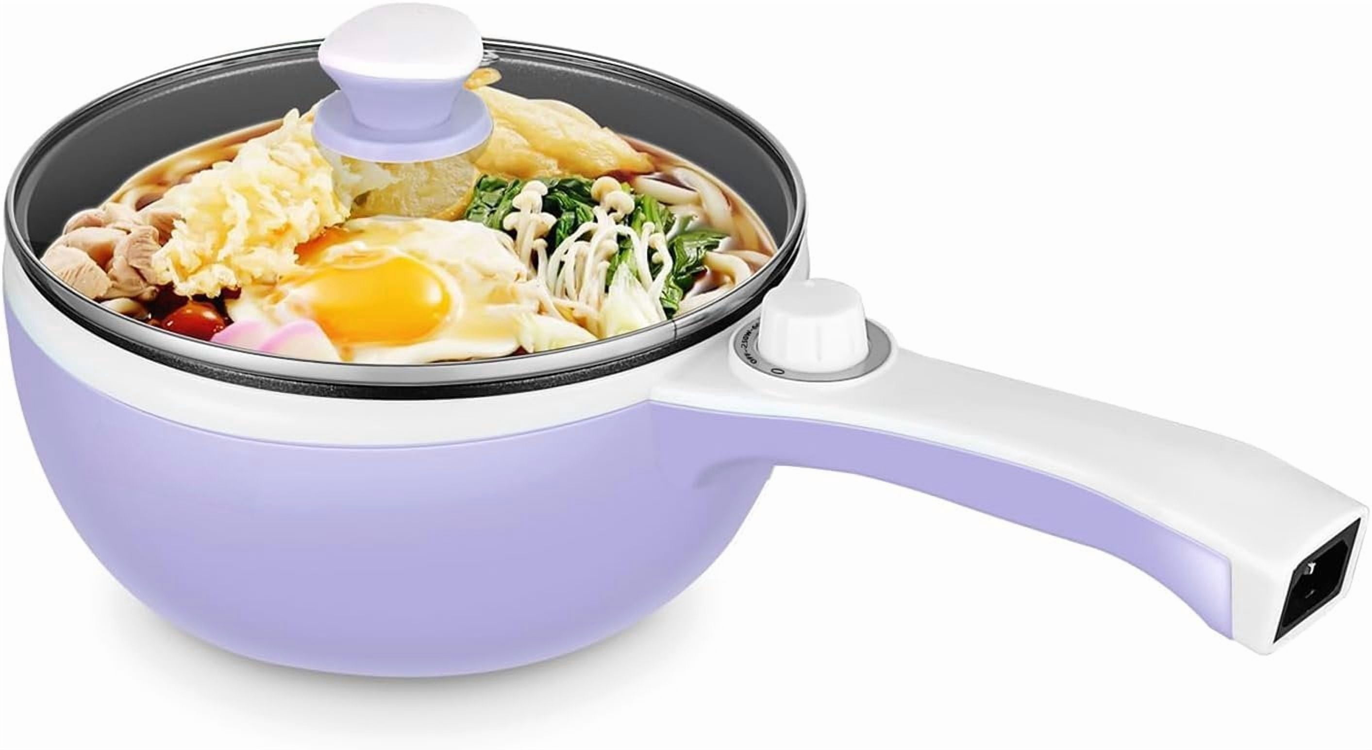 Hot Pot Electric Upgraded, Non-Stick Saute Pan, Rapid Noodles Electric ...