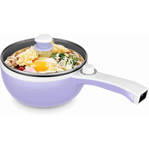 Hot Pot Electric Upgraded, Non-Stick Saute Pan, Rapid Noodles Electric ...