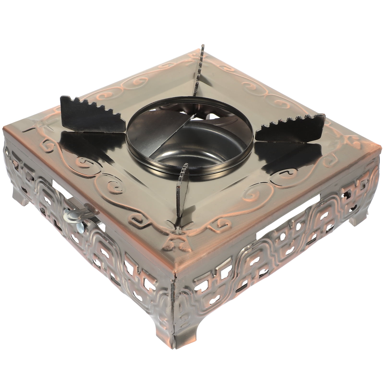 Hot Pot Stove Work on Outdoor Camping Mini Gas Portable Practical Metal ...