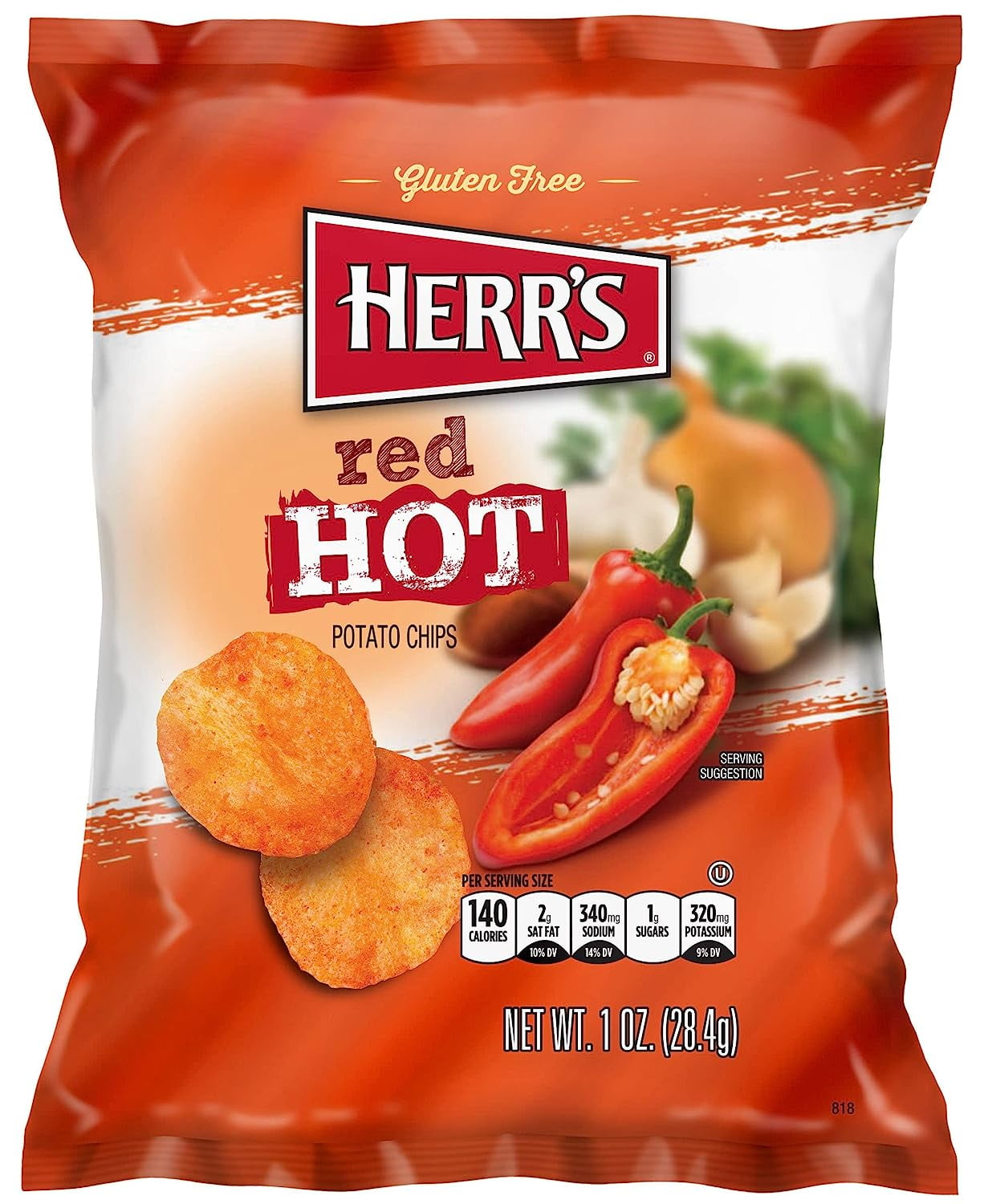 Hot Potato Chips, 1 Ounce (Pack of 42 Bags) - Walmart.com