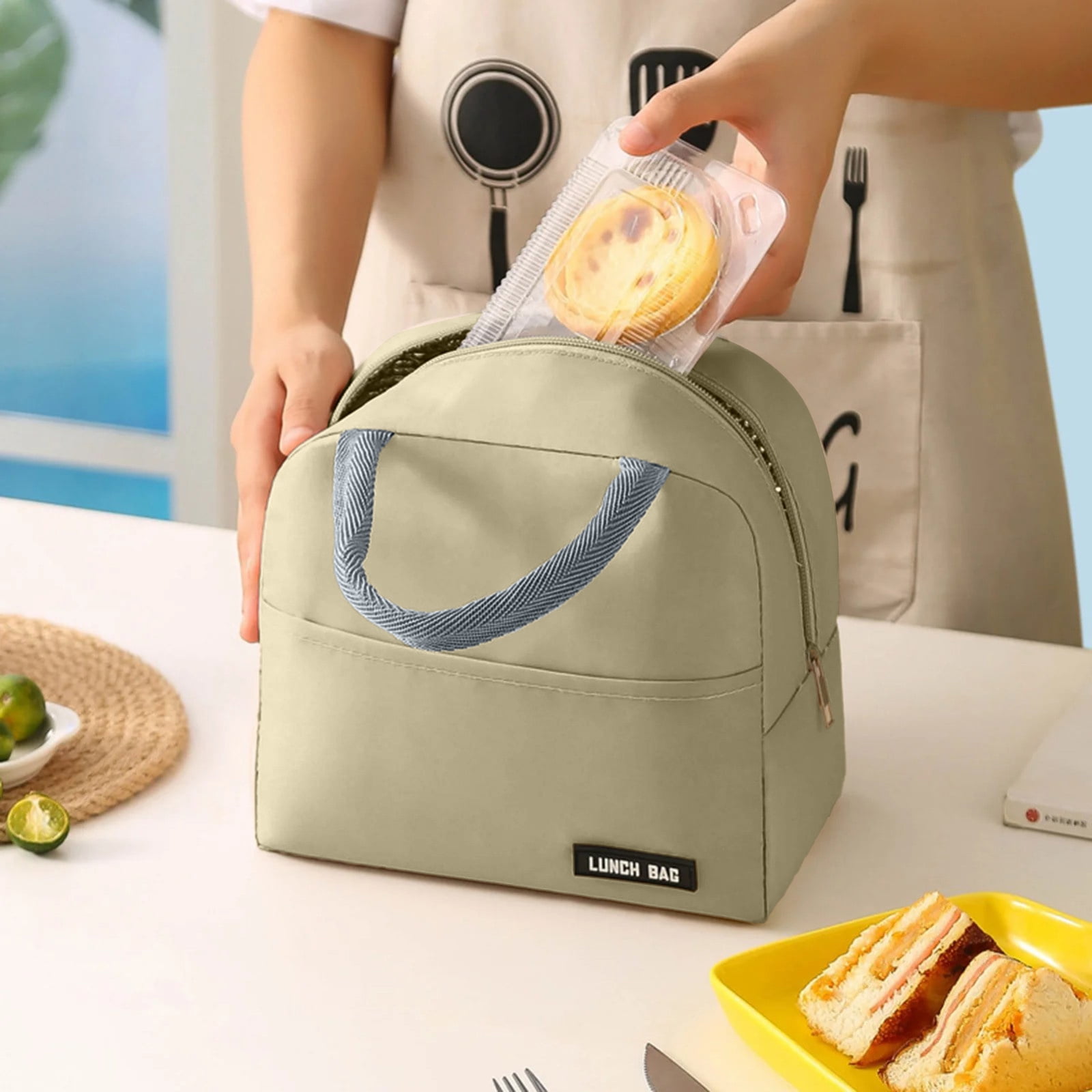 Hot!Professional Lunch Box Oxford Cloth Cooling Handbag Insulated Bag ...
