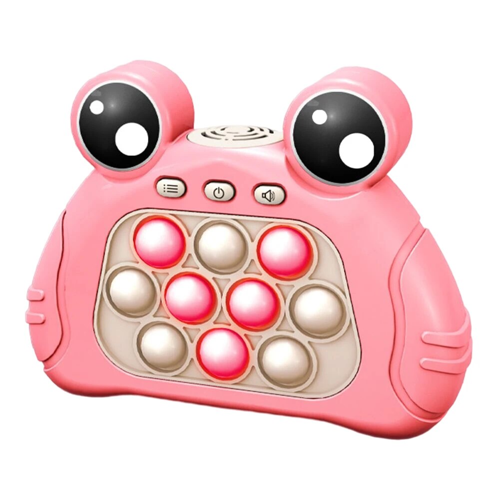 Hot Push Bubble Fidget Sensory Toys Whack A Mole Music Quick Press ...