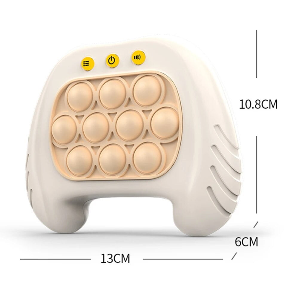 Hot Push Bubble Fidget Sensory Toys Whack A Mole Music Quick Press ...