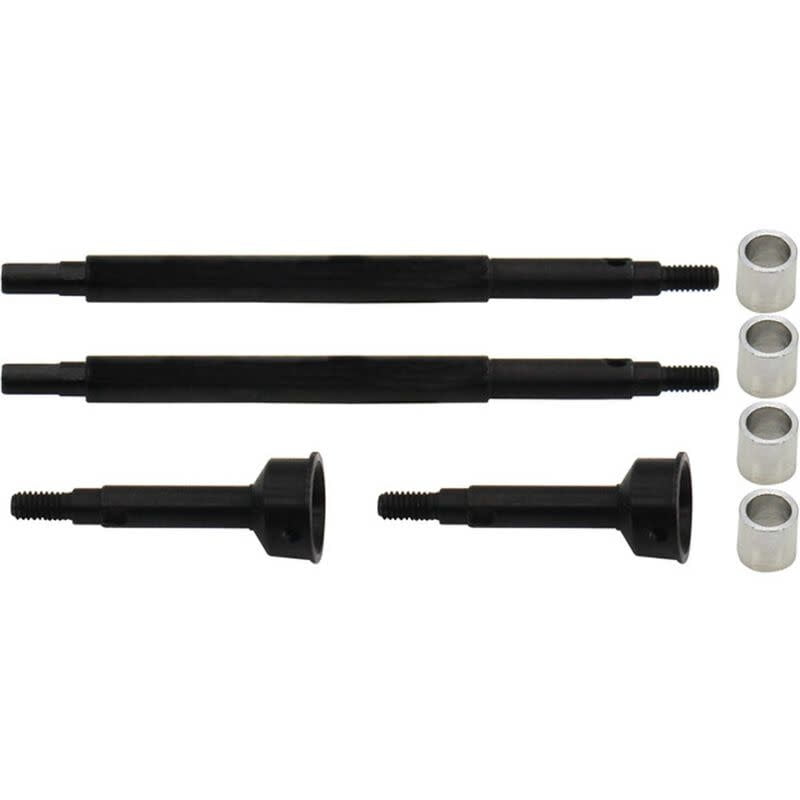HRASTRXM39W05 Hot Racing Traxxas TRX-4M +5mm Front & Rear Hardened ...