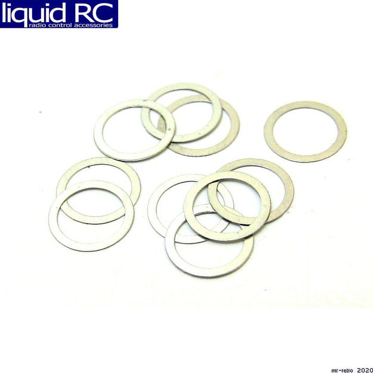 Hot Racing 6 x 7.4 x 0.1 mm Steel Shims - 10 Piece - Walmart.com