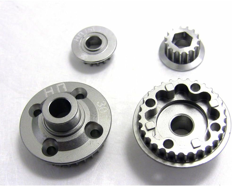 Hot Racing AES1000P Aluminum Pulley Set 18sc - Walmart.com