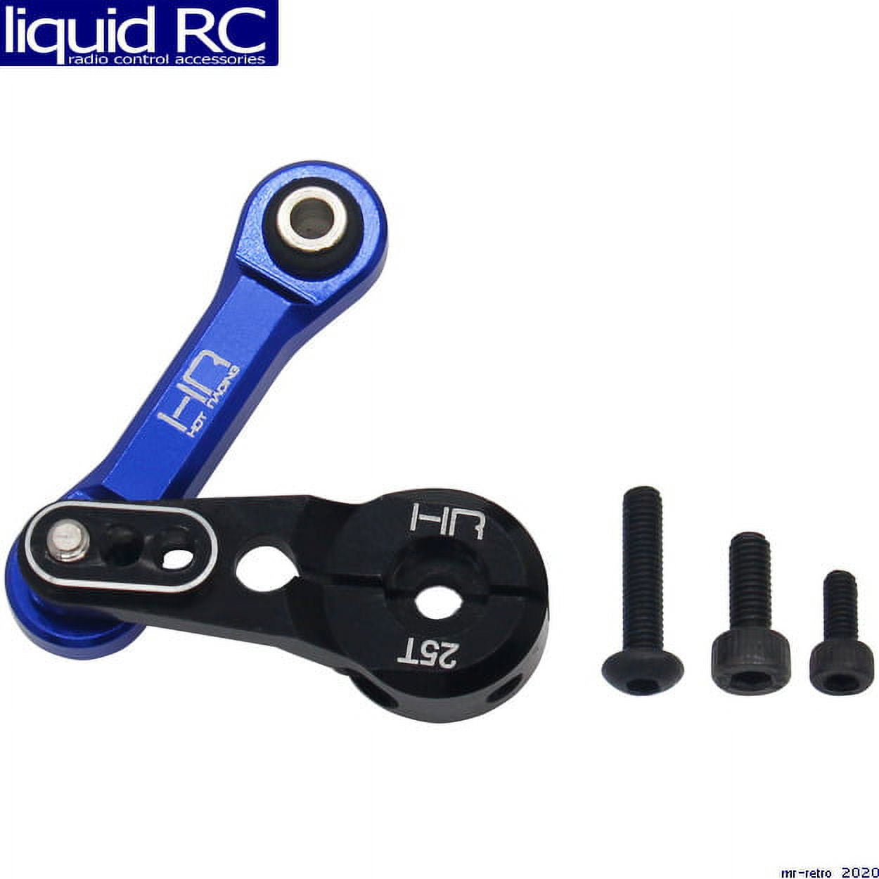 Hot Racing Aluminum Fixed Link Steering 25t Servo Arm Sledge ...