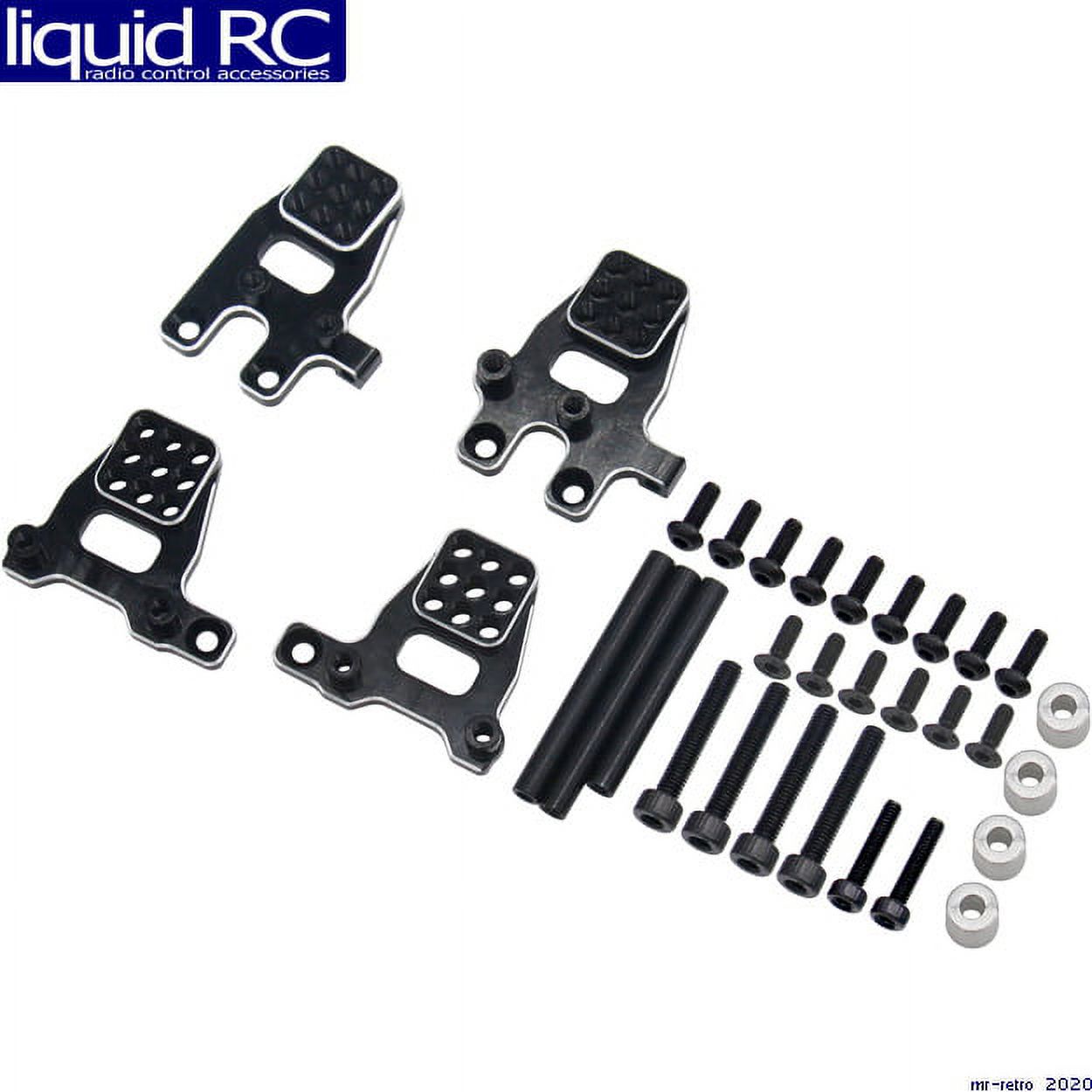 Hot Racing Traxxas TRX-4M Aluminum Shock Mount Set (Black) (4 ...