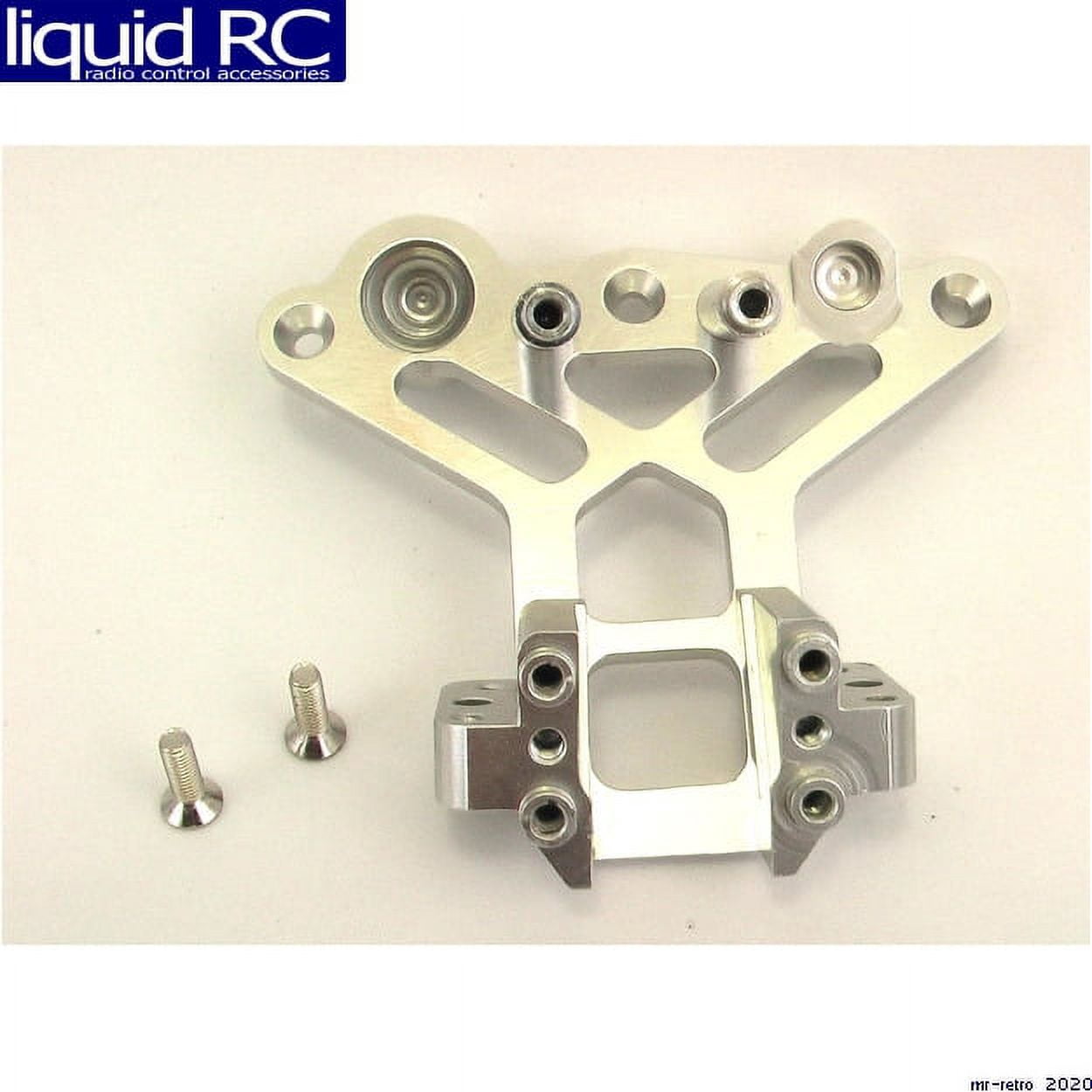Hot Racing GTT12A08 Silver Alum. Front Bulkhead Gt2 - Walmart.com