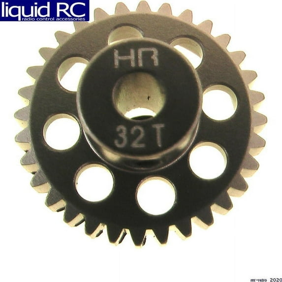 Hot Racing HAG832 32 Tooth 48 Pitch Hard Aluminum Pinion Gear - Walmart.com