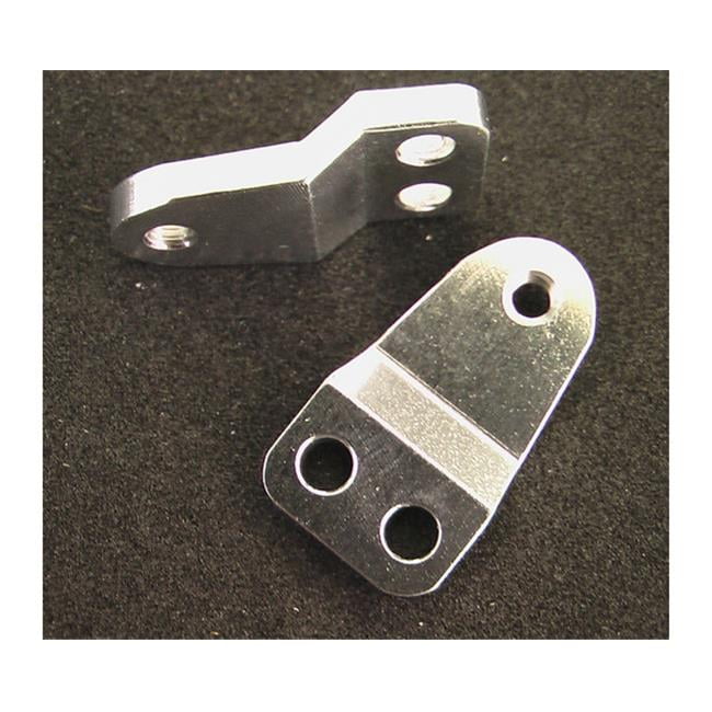 Hot Racing HRARCM31P08 2 mm Offset Aluminum M3 Step Type Mount, Silver ...