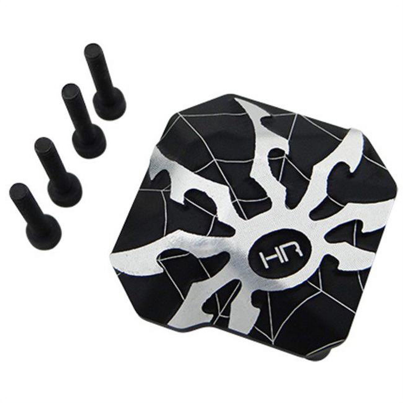Hot Racing SCXT12CP01 Aluminum Ar44 Axle Diff Spider Covers (Black ...