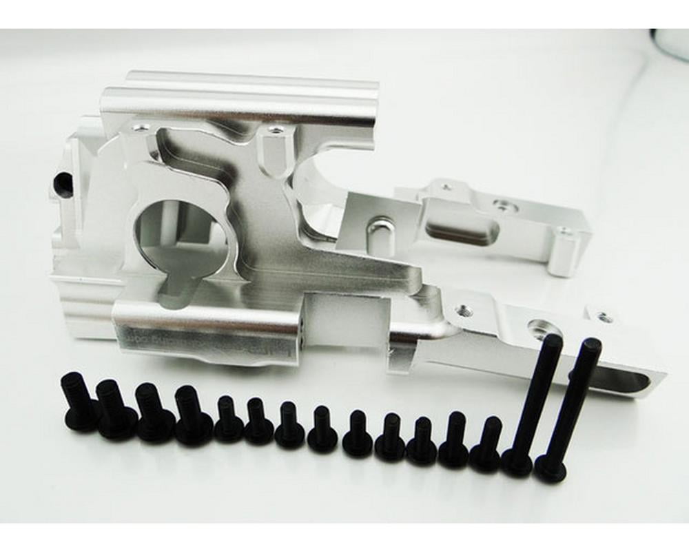 Hot Racing Hrarvo1208 Secure Lock Front Bulkhead 1/10 Revo-Silver ...