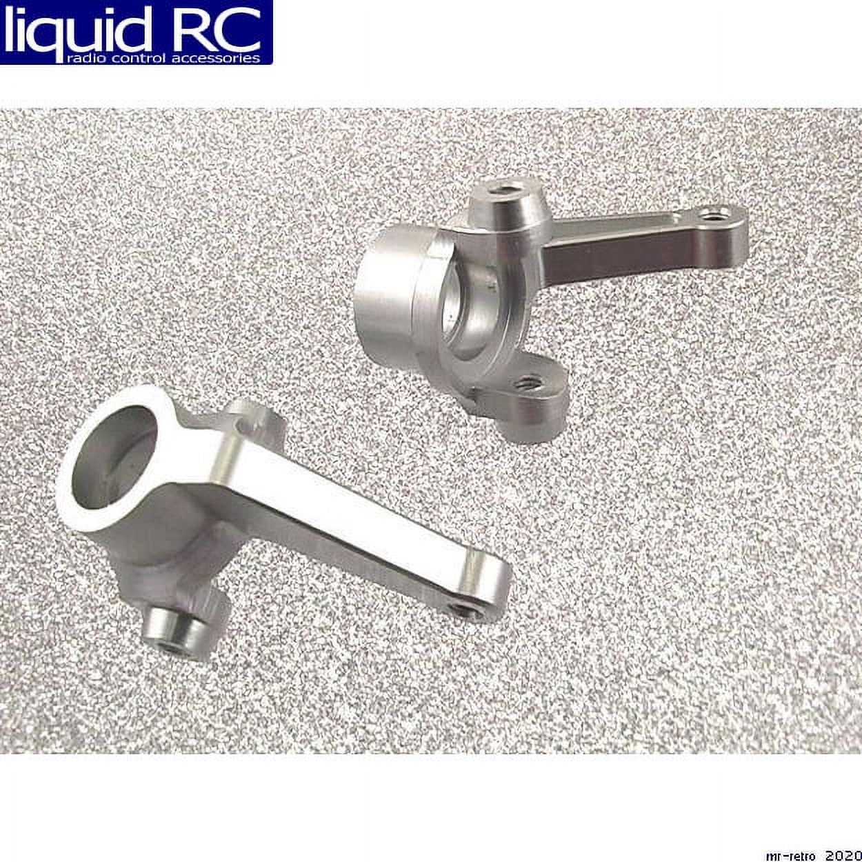Hot Racing MLT2108 Silver Aluminum Knuckles (Uprights) Pair - Walmart.com
