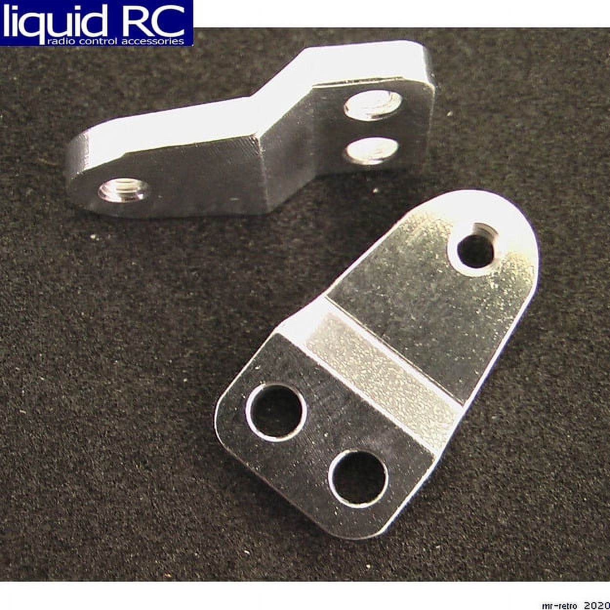 Hot Racing RCM31P08 Aluminum M3 Step Type Mount 2mm Offset (2 ...