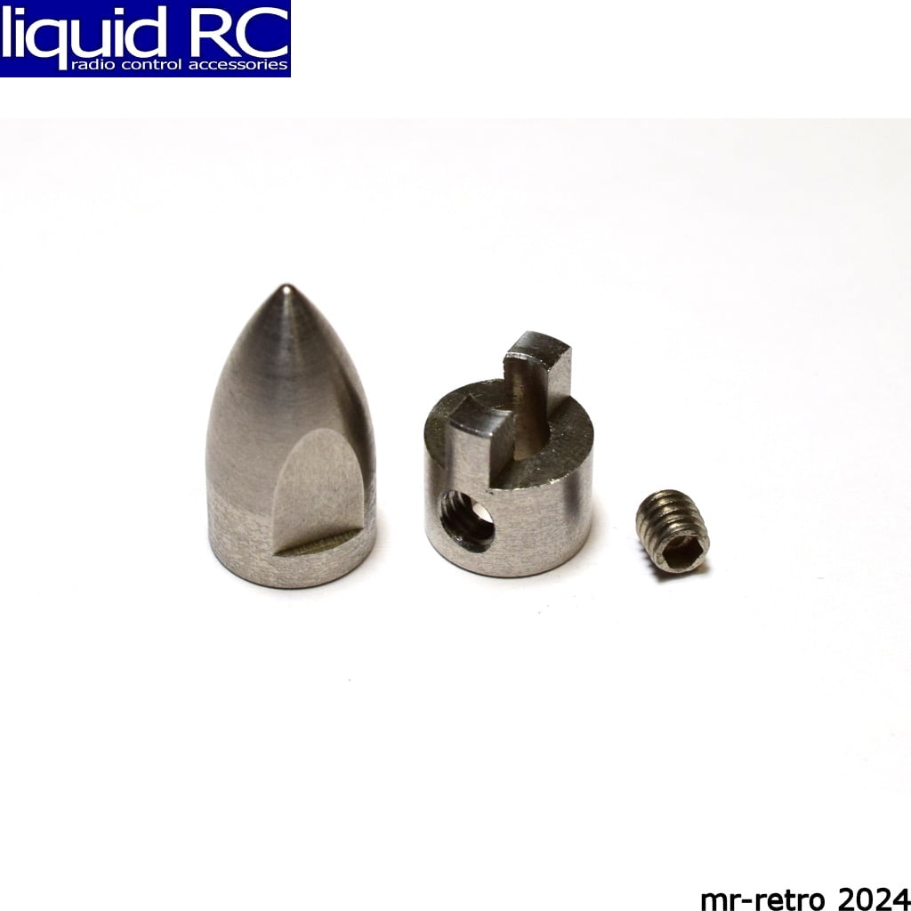 Hot Racing SPN05PN Ss Conical Bullet M4 Prop Nut & Drive Dog Tra M41 ...