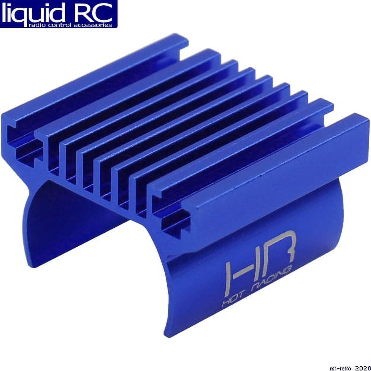 Hot Racing TRXM180H06 Blue Fin 180 Motor heat sink TRX4-M - Walmart.com