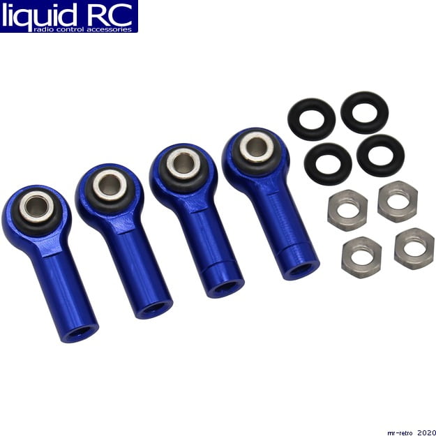 Hot Racing TUDR56RN06 Aluminum Upper Rear Suspension Link Rod Ends TRA ...