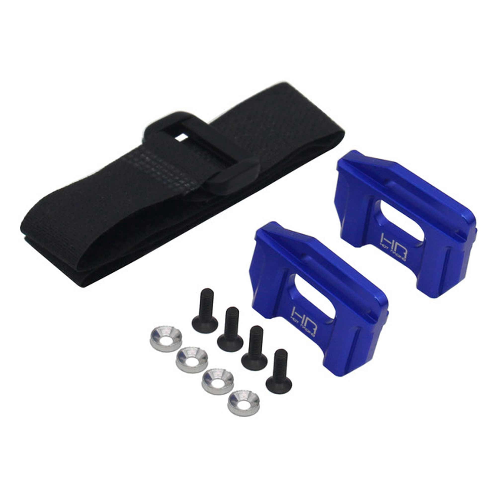 Hot Racing Tall Battery Hold-Downs Sledge HRASLG126X06 Electric Car ...
