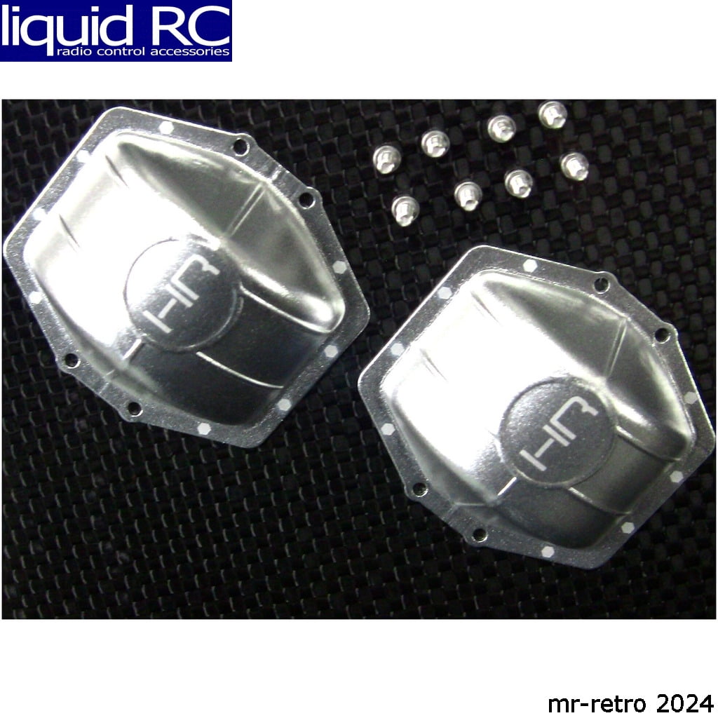 Hot Racing WRA12C08 Aluminum Ar60 Axle Diff Covers (Silver) - Axial ...