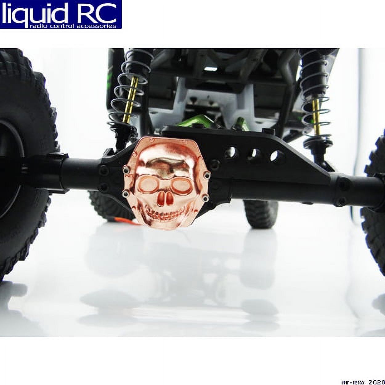 Hot Racing WRA12CT24 Metal Skull AR60 Diff Cover (Rose Gold) - Yeti ...