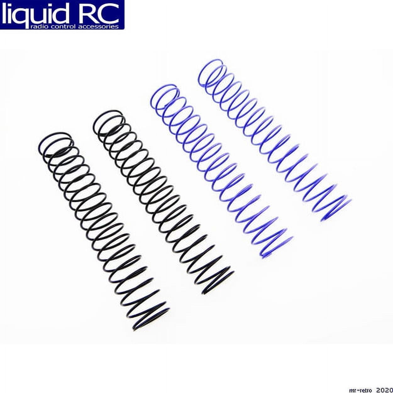 Hot Racing YET90FS17 Optional Rear 14x90mm Spring Set (1.04 & 1.43 lb ...