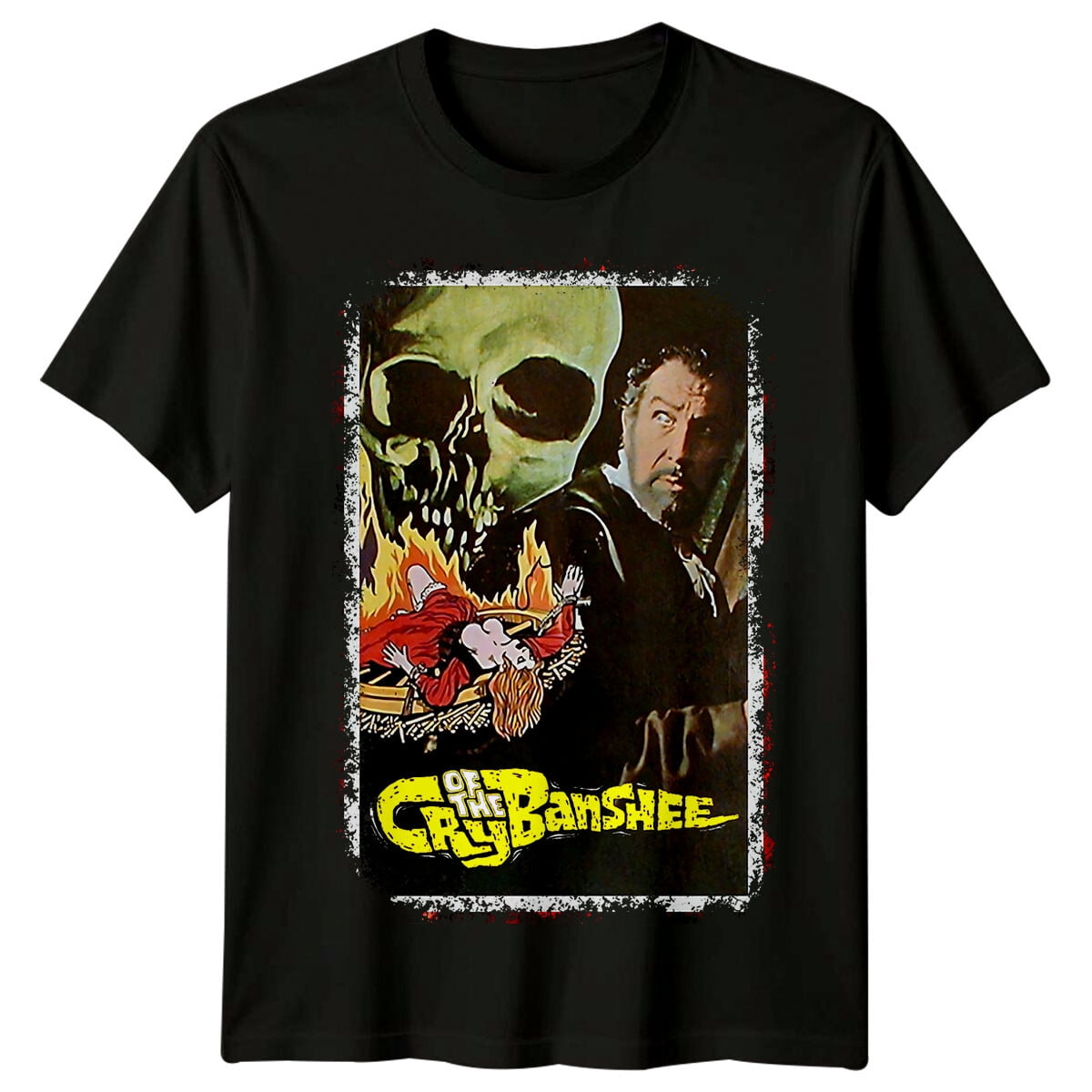 Hot Rare Cry of the Banshee (1970) Movie Poster Inspired T-Shirt Retro ...