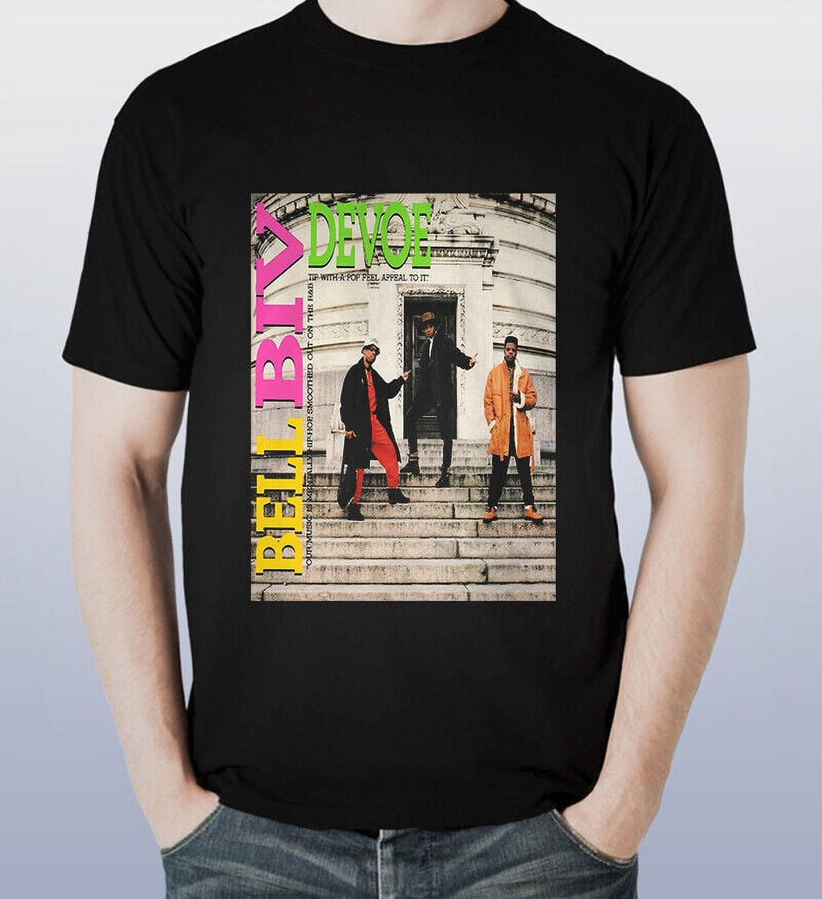 Hot Rare GROUP Bell Biv DeVoe Short Slevee Black T-Shirt - Walmart.com