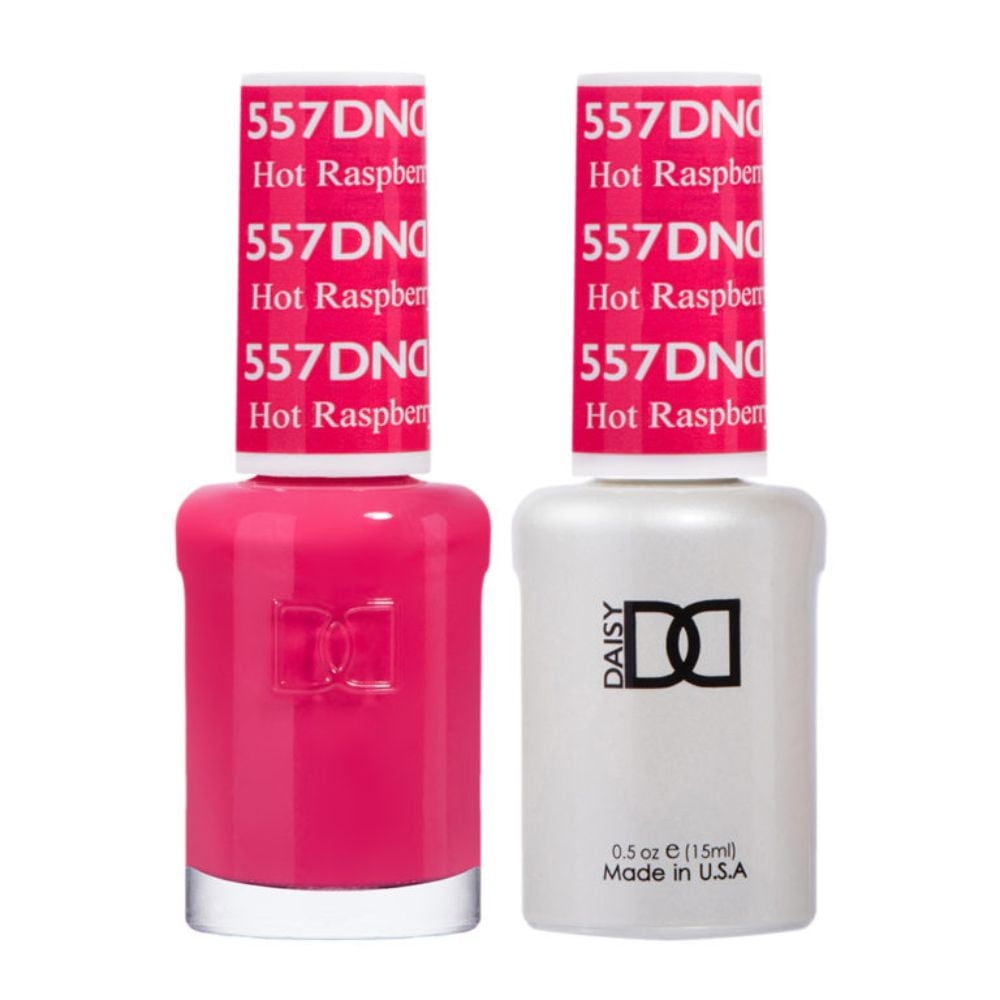 Hot Raspberry #557 & Matching Polish Set - DND Gel & Lacquer - Walmart.com