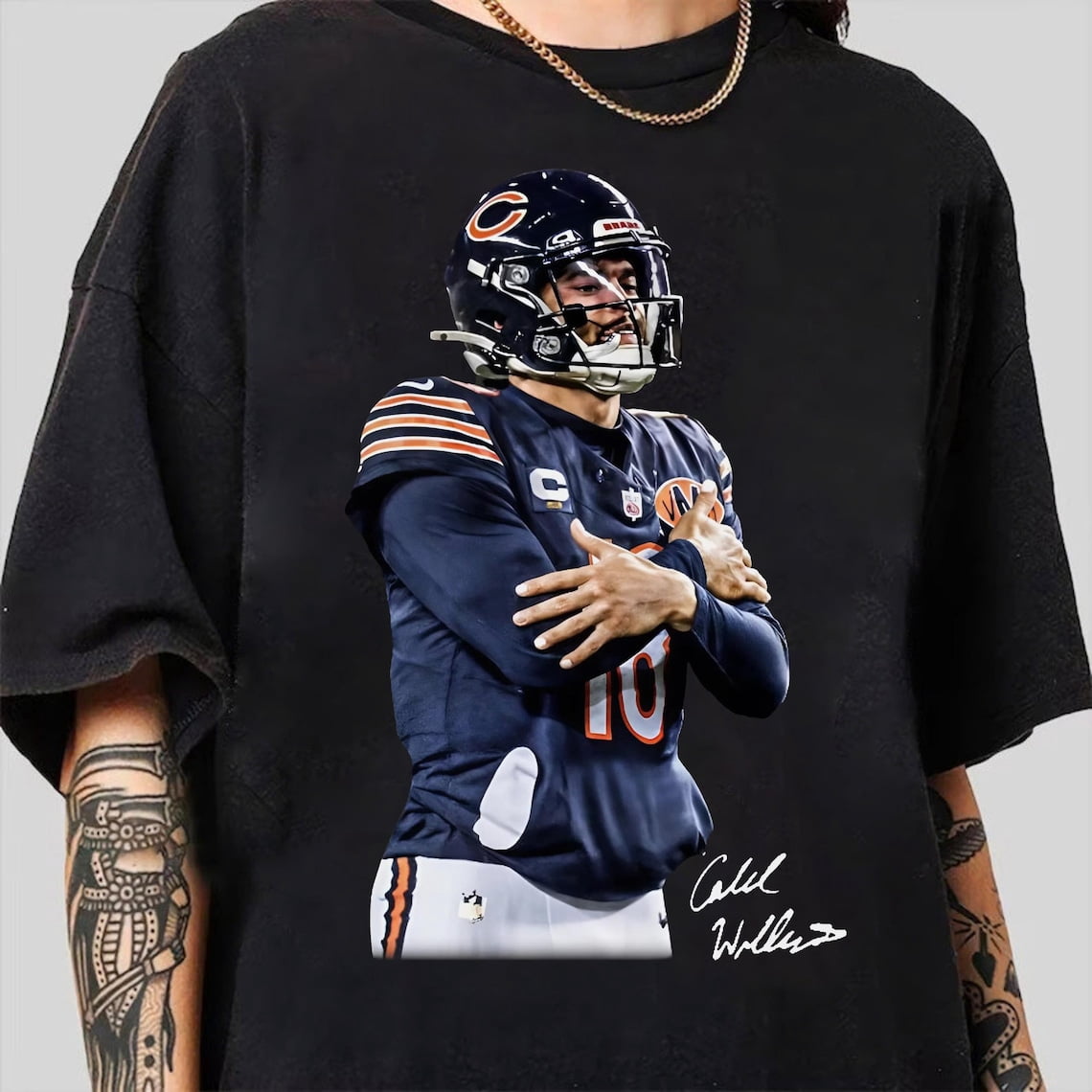 Hot Retro Caleb T-shirt, CALEB WILLIAMS "COLD" Football Tee, Graphic ...
