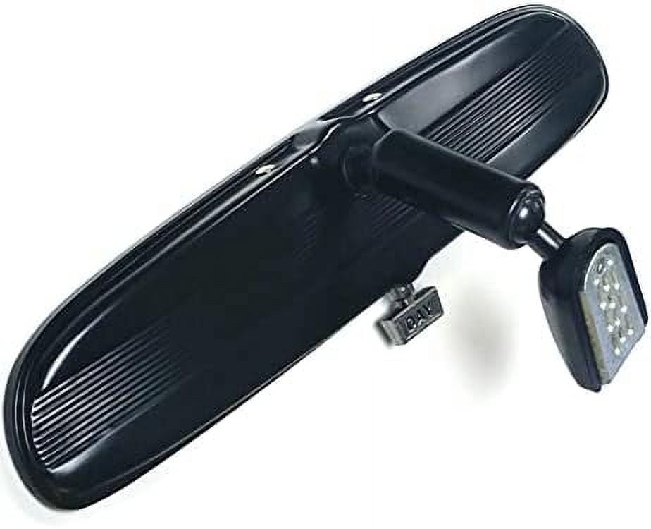 Hot Rod Black Steel Day/Nite Rear View Mirror - Walmart.com