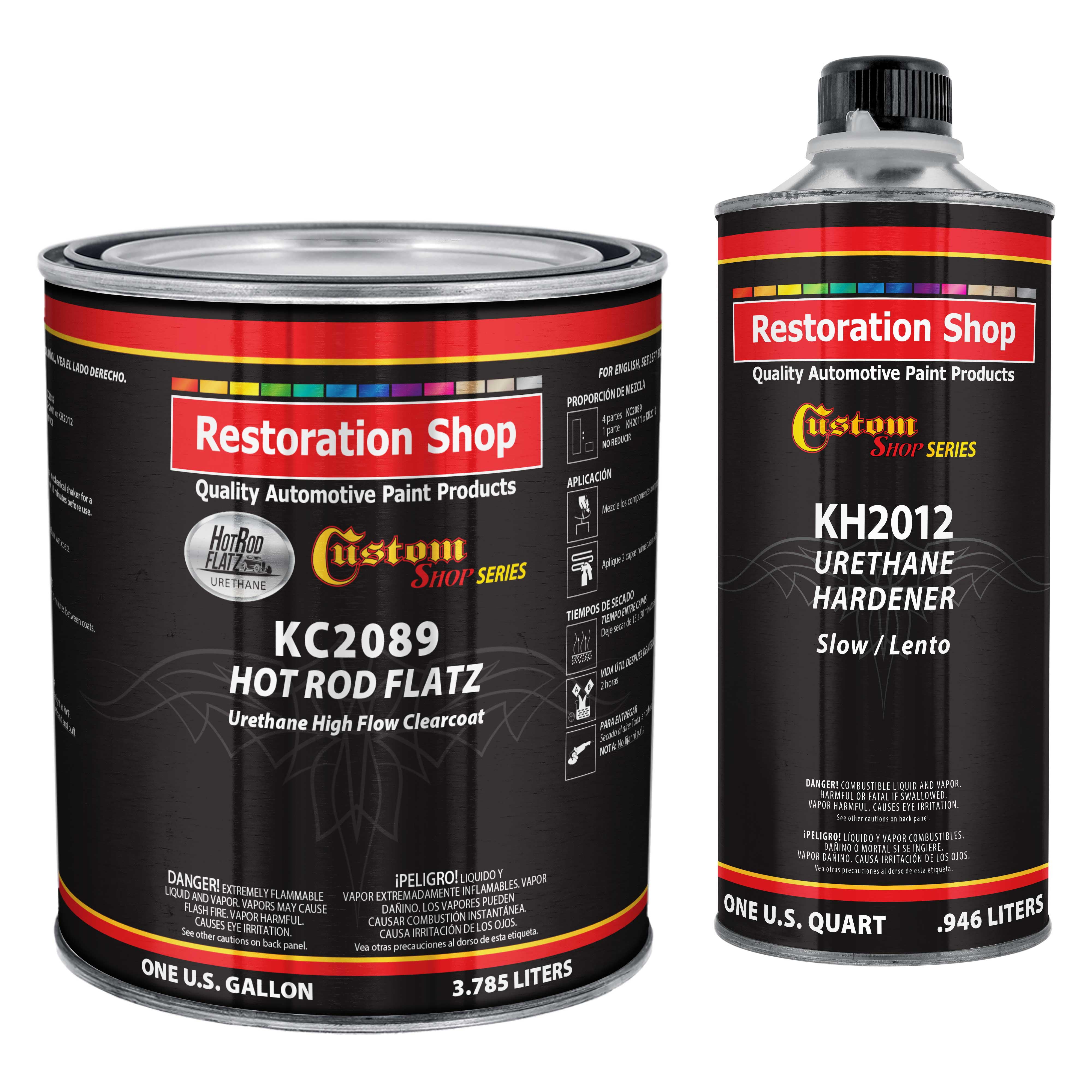 Hot Rod Flatz by Custom Shop Low Gloss Urethane Clearcoat with Over-all ...