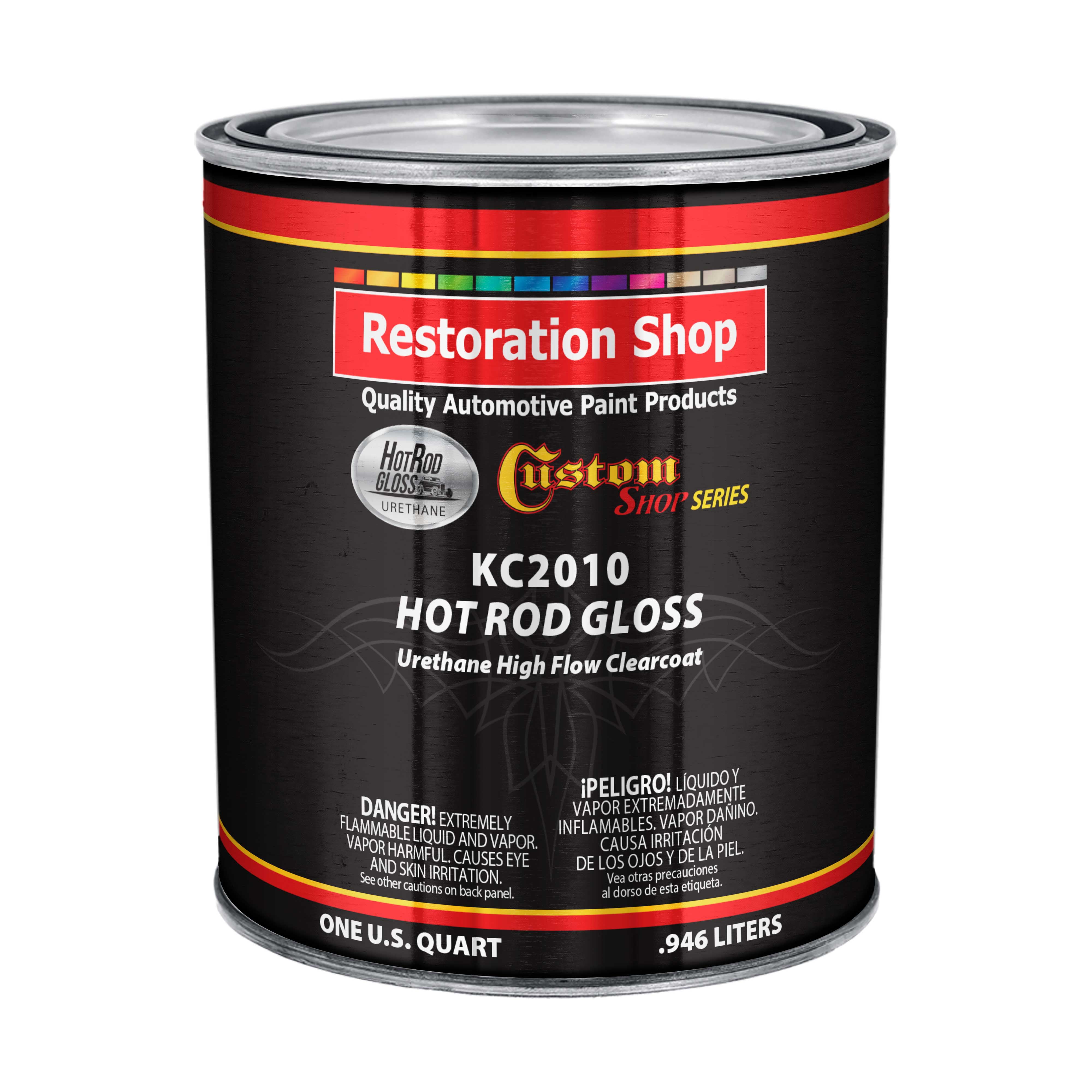 Satin Black Automotive Paint Custom Shop - Sterling Silver Metallic ...