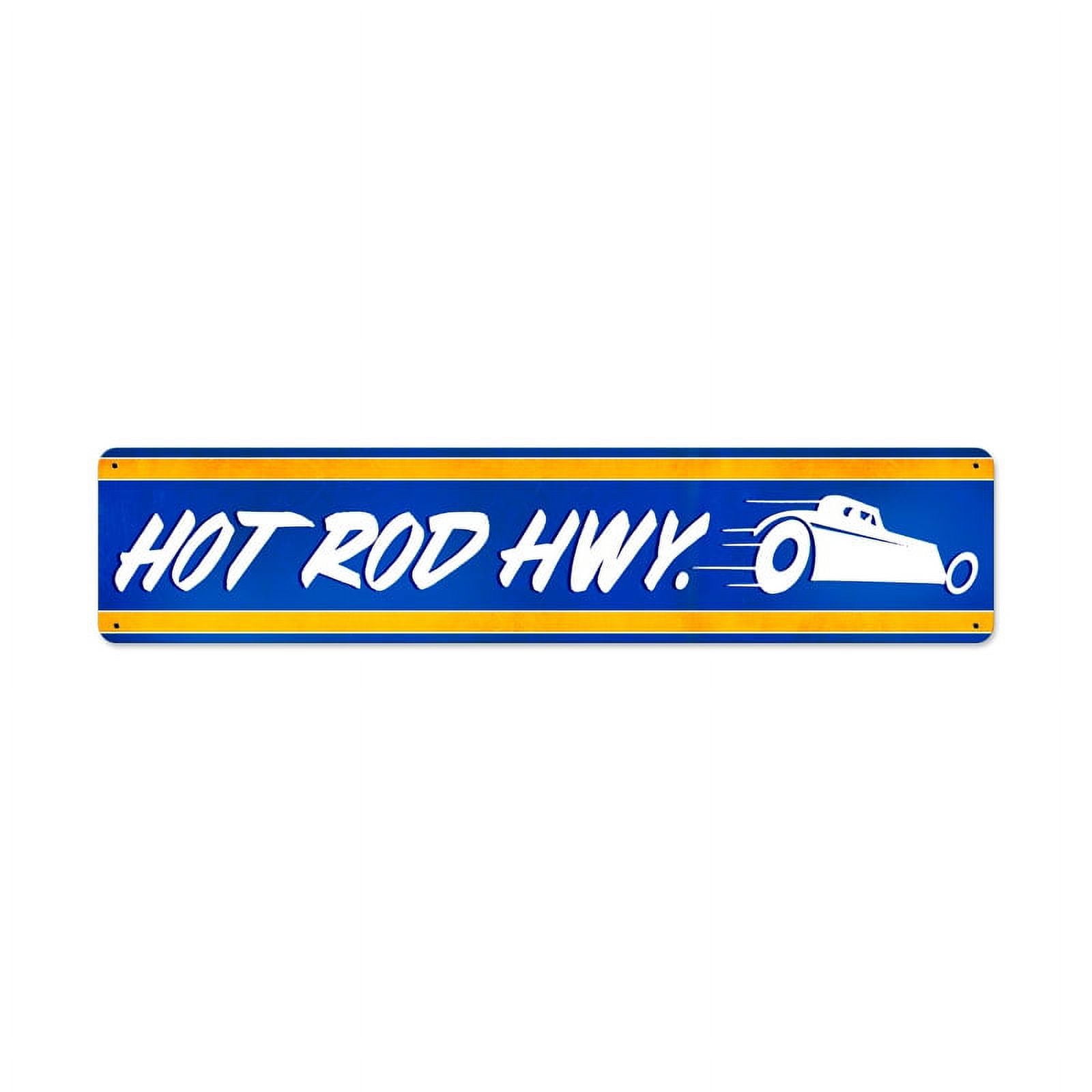 Hot Rod Hwy Vintage Sign “Made in the USA with heavy gauge steel ...