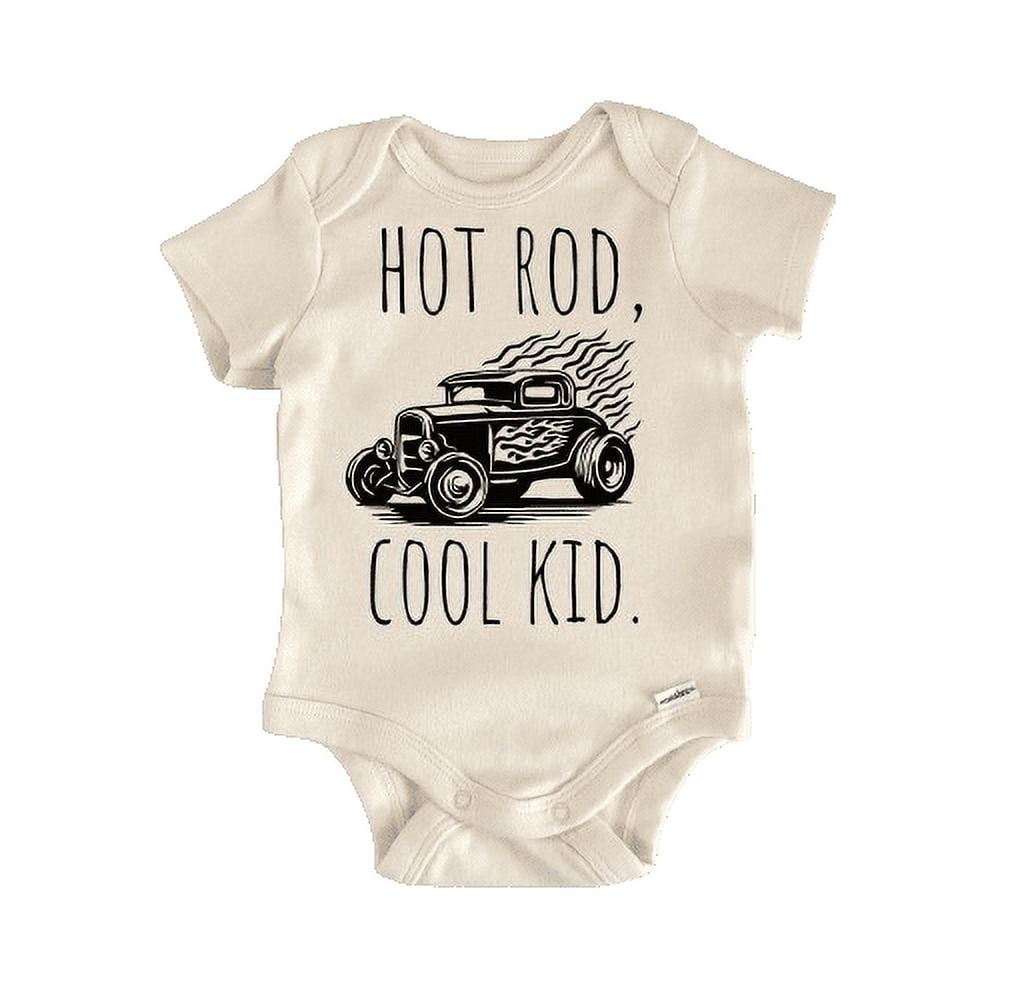 Hot Rod Muscle Car - Baby Boy Girl Clothes Infant Bodysuit Funny Cute ...