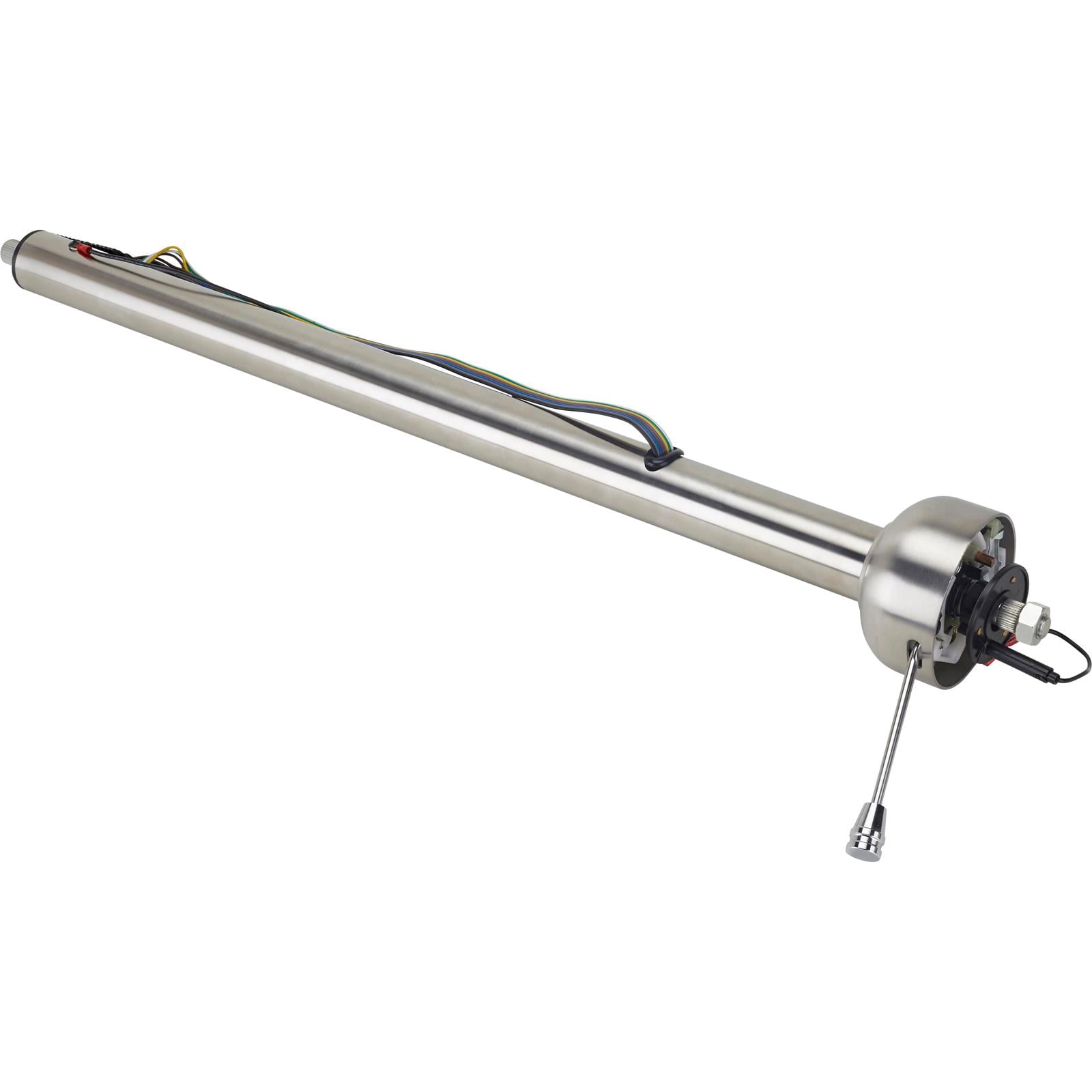 Hot Rod Nostalgia Steering Column, 30 Inch, Plain Stainless Steel ...