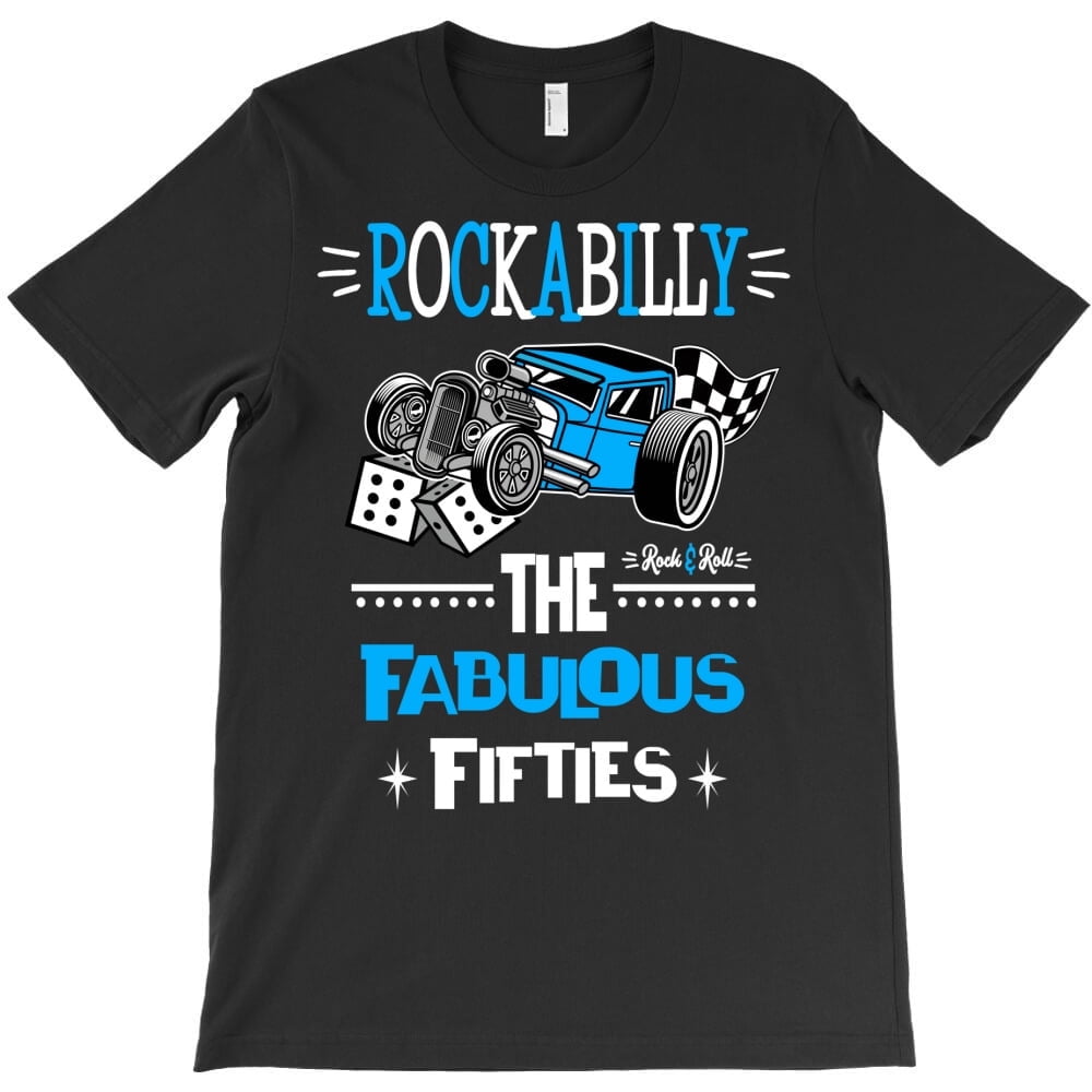 Hot Rod Rockabilly Music Rock And Roll Funny Classic Car Retro 50s ...