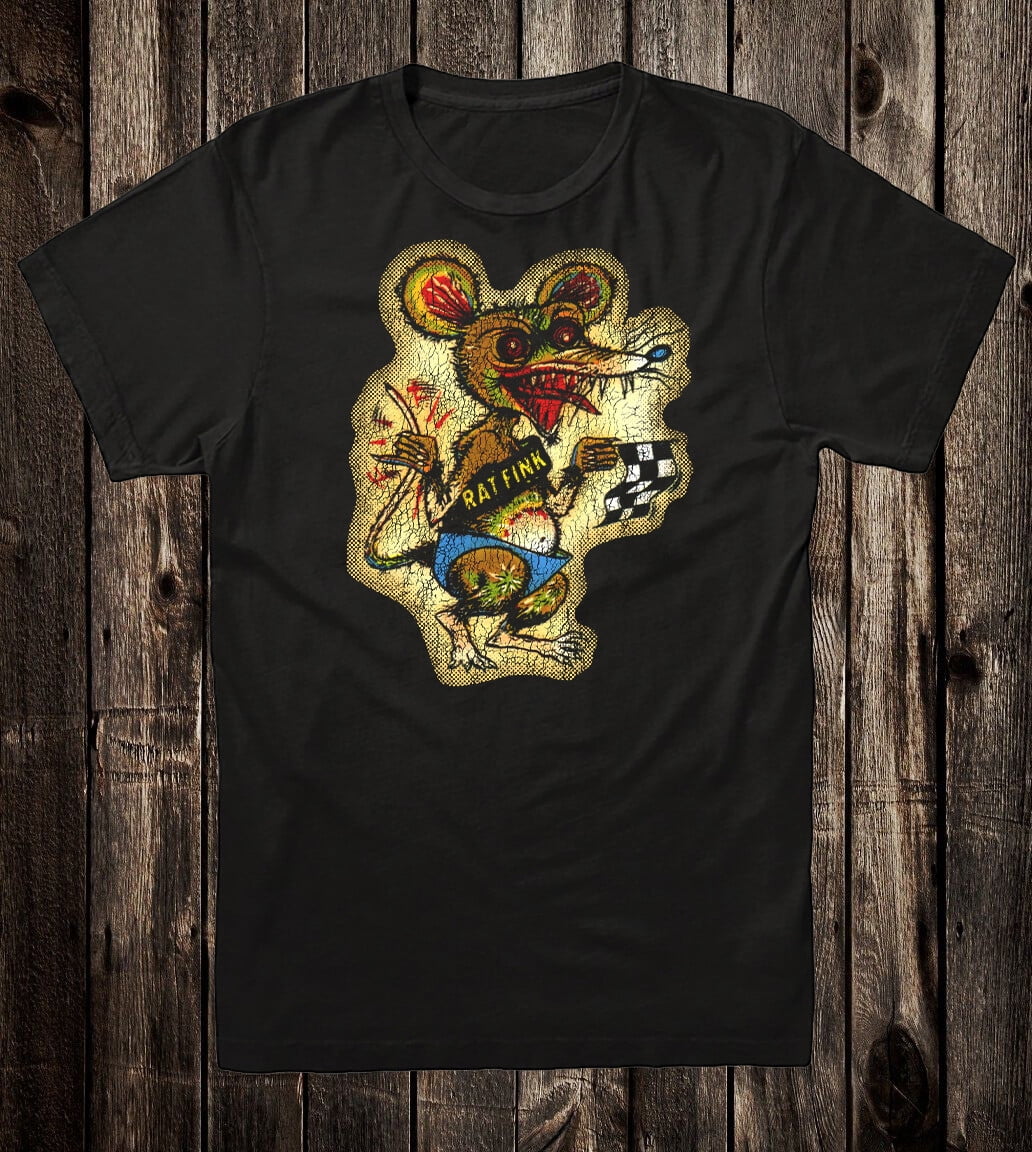 Hot Rod Tee T Shirt Drag Race 100% Cotton Drag Race Rat Impko Fink ...