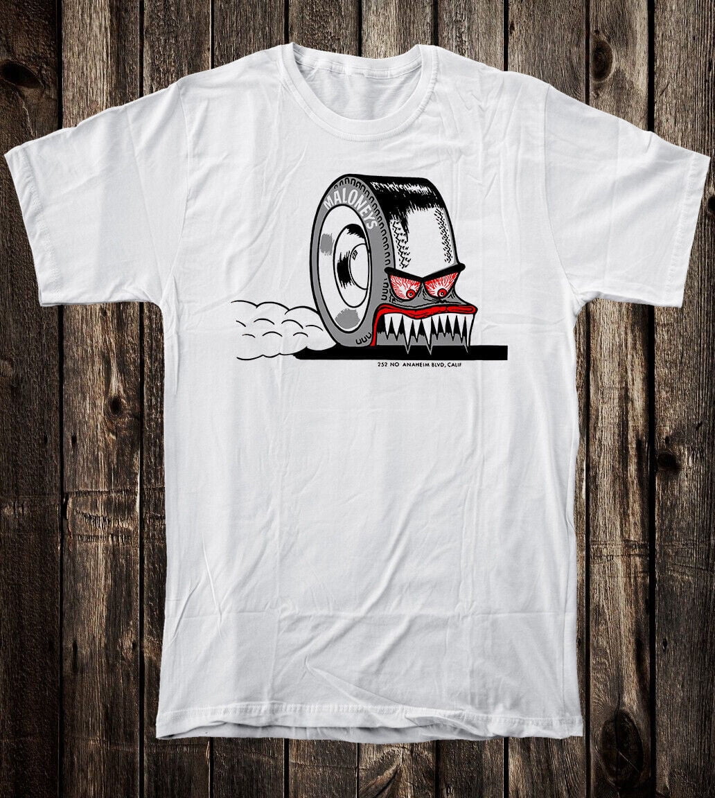 Hot Rod Tee T Shirt Drag Race Racing Nostalgia Car Maloneys Speed Shop ...