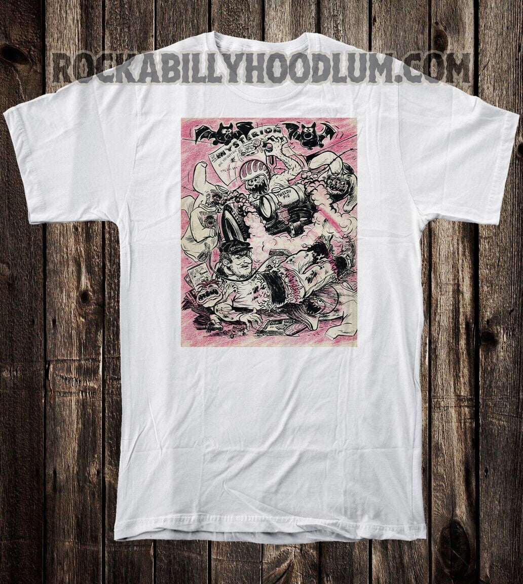Hot Rod Tee T Shirt Vtg Art Ed Big Daddy Roth Studios Mysterion Kustom ...