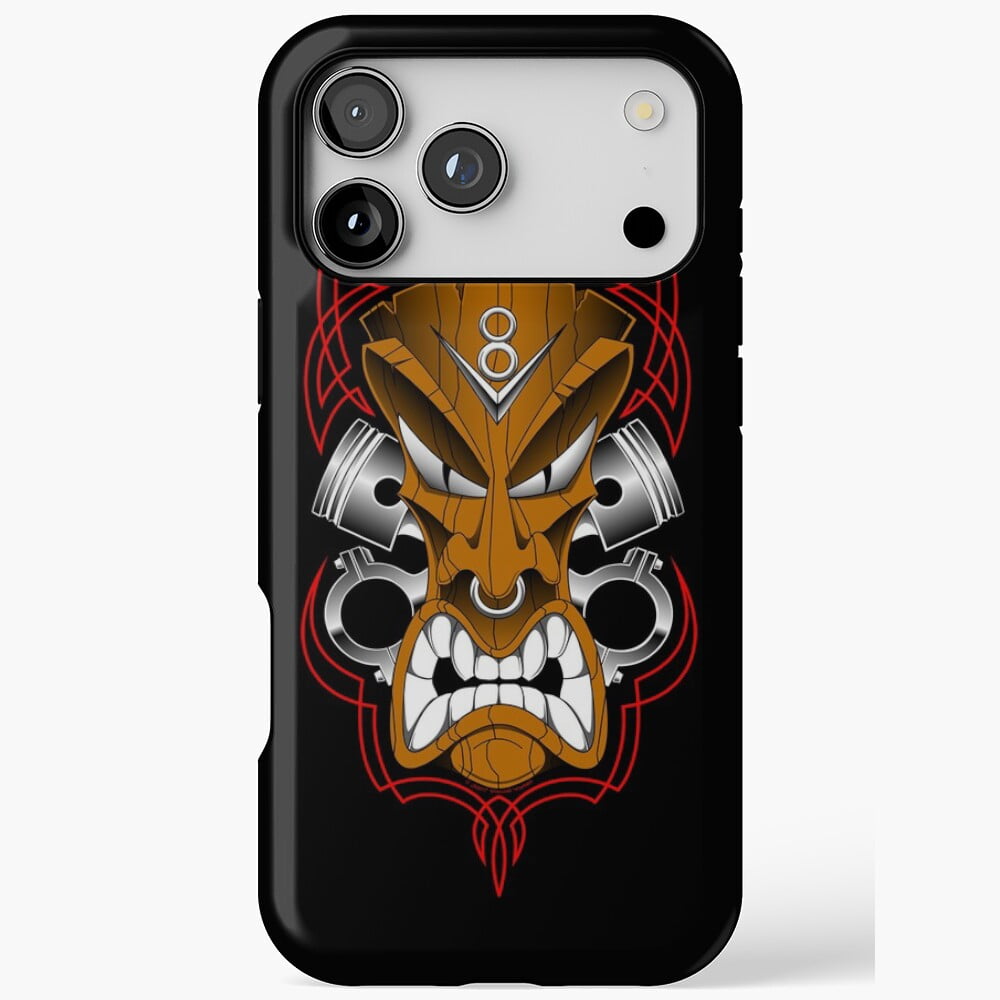 Hot Rod Tiki Culture Vintage iPhone Case 17 to 11 Pro Max - Walmart.com
