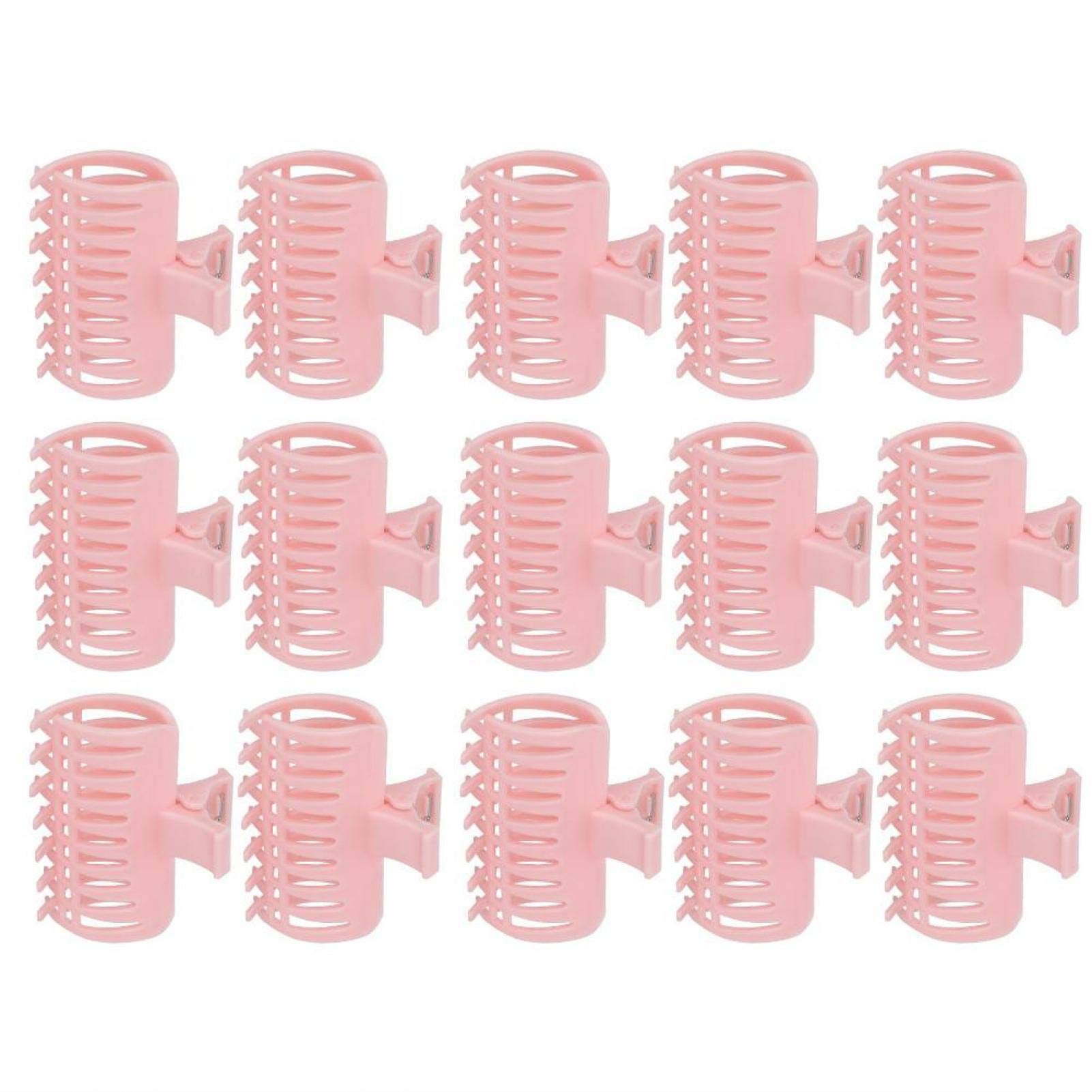 Hot Roller Clips 15pcs Hair Curler Claw Roller Diy Curly Hairstyle Hair ...