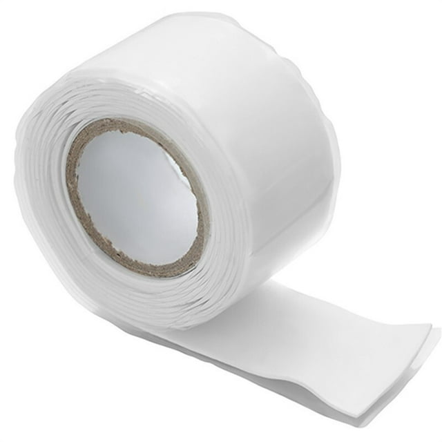 Hot Sale! 2.5CM×1M White Self Fusing Silicone Tape, Waterproof Tape for ...